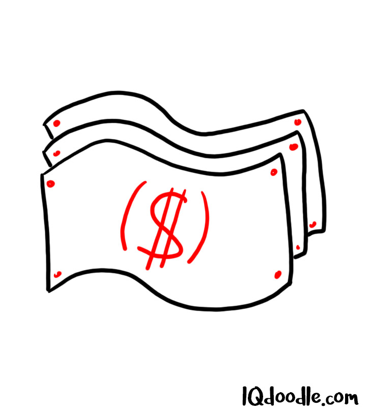 How to Doodle Money - IQ Doodle School