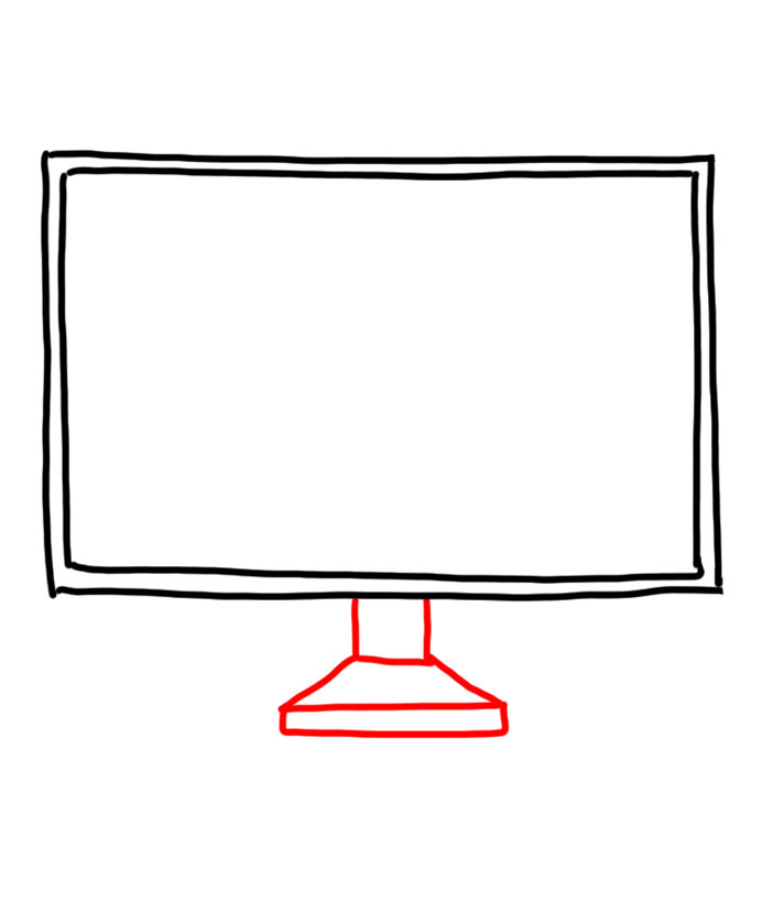How to Doodle Television - IQ Doodle School