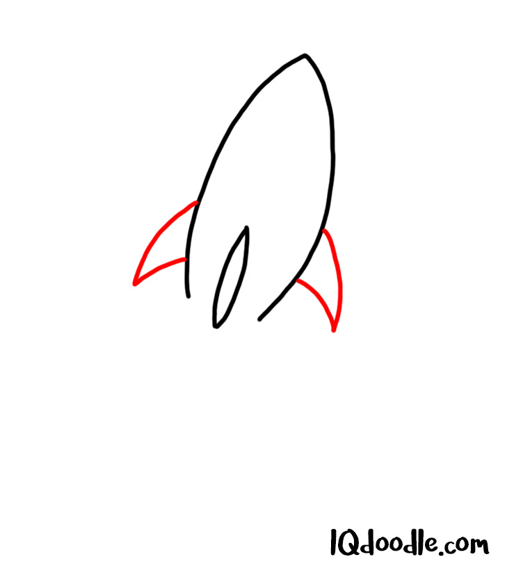 How to Doodle a Rocket - IQ Doodle School