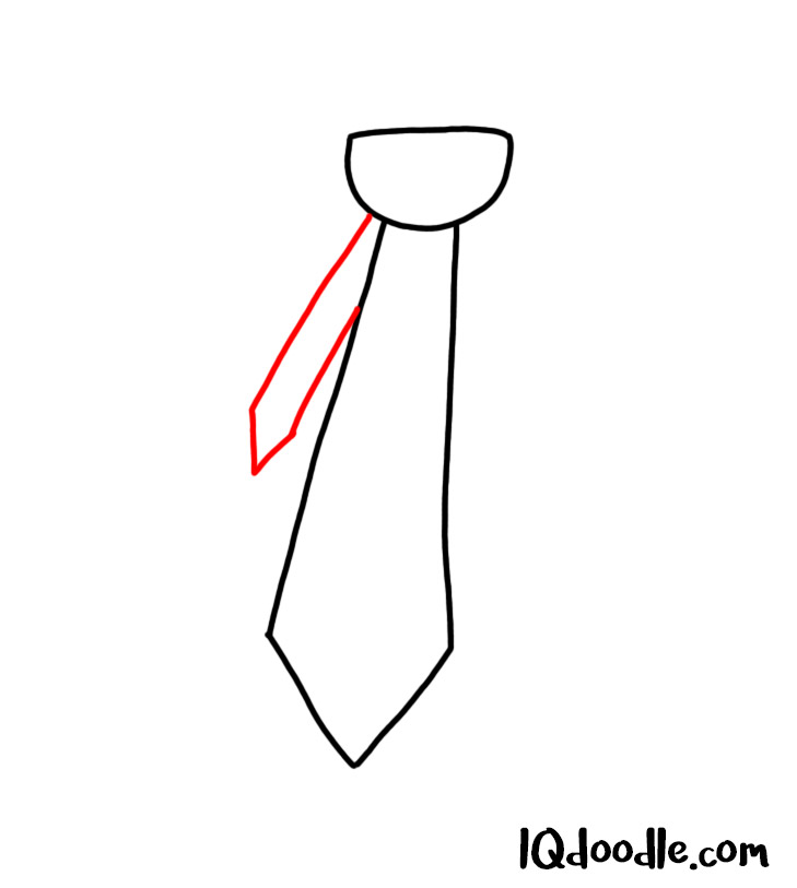 How to Doodle a Necktie - IQ Doodle School