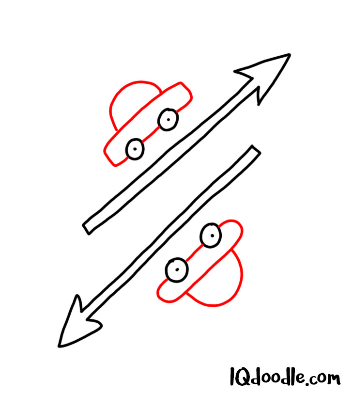 How to Doodle Opposite - IQ Doodle School